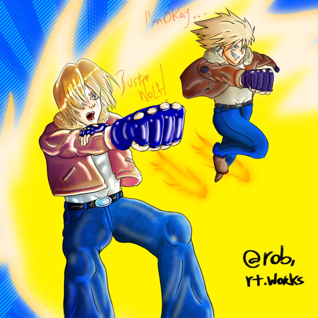 Buster Wolf - ibisPaint