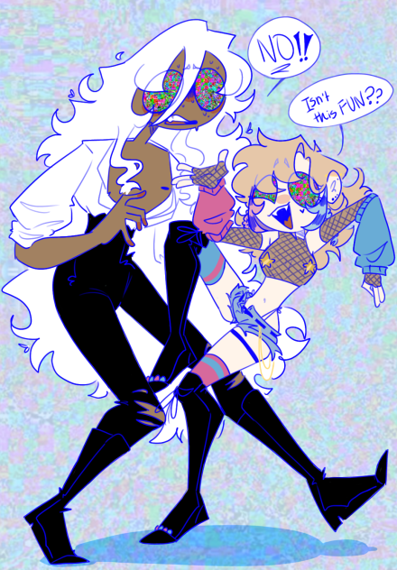 Icarus and Carrie - ibisPaint