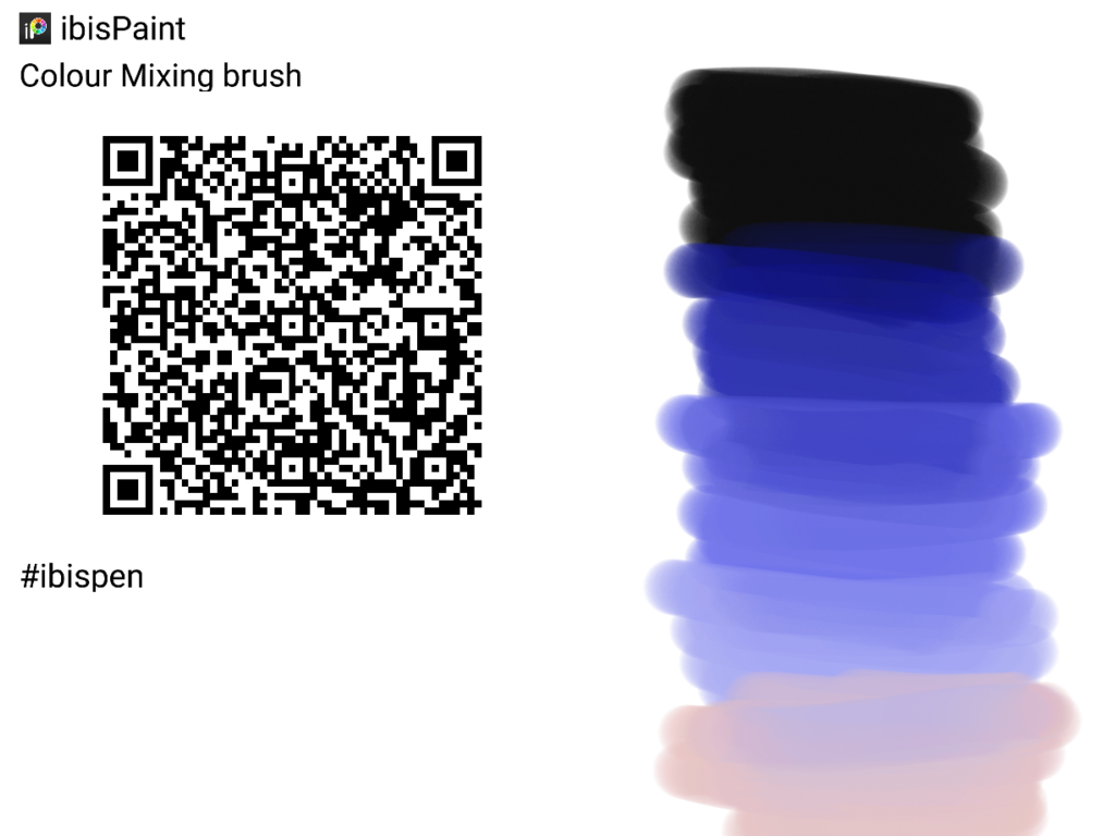 Colour Mixing brush - ibisPaint