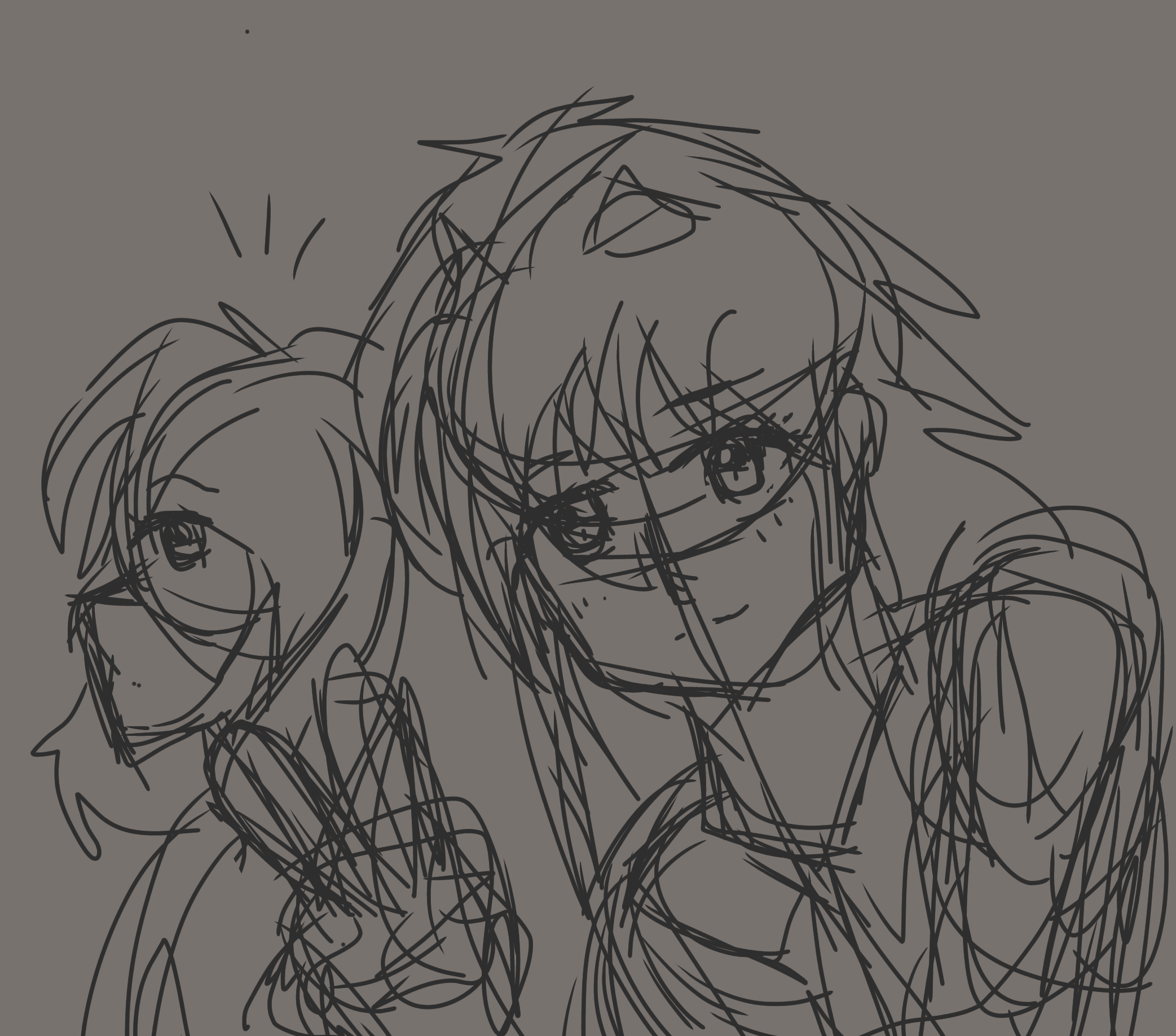 an example of a sketch - ibisPaint