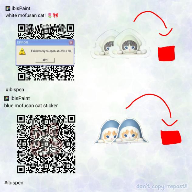 mofusan cat stickers - ibisPaint