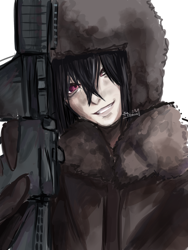 Fyodor but he’s a realistic terrorist - ibisPaint