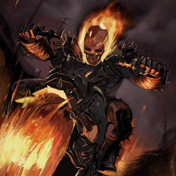 ghost rider - ibisPaint
