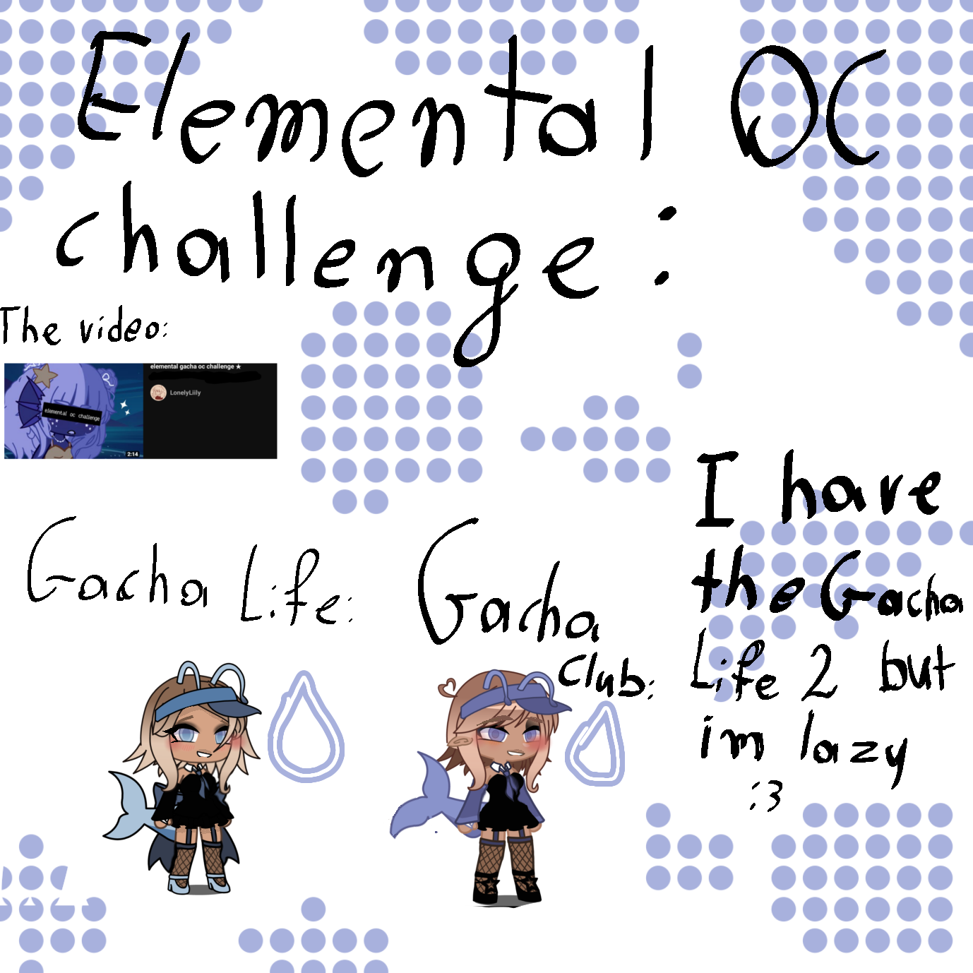 Gacha OC challenge!1!1!1!1! - ibisPaint