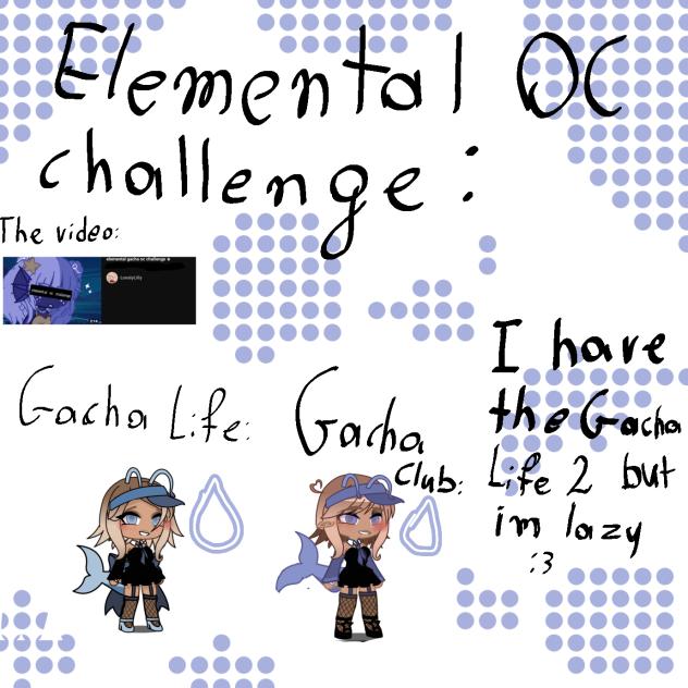 Gacha OC challenge!1!1!1!1! - ibisPaint