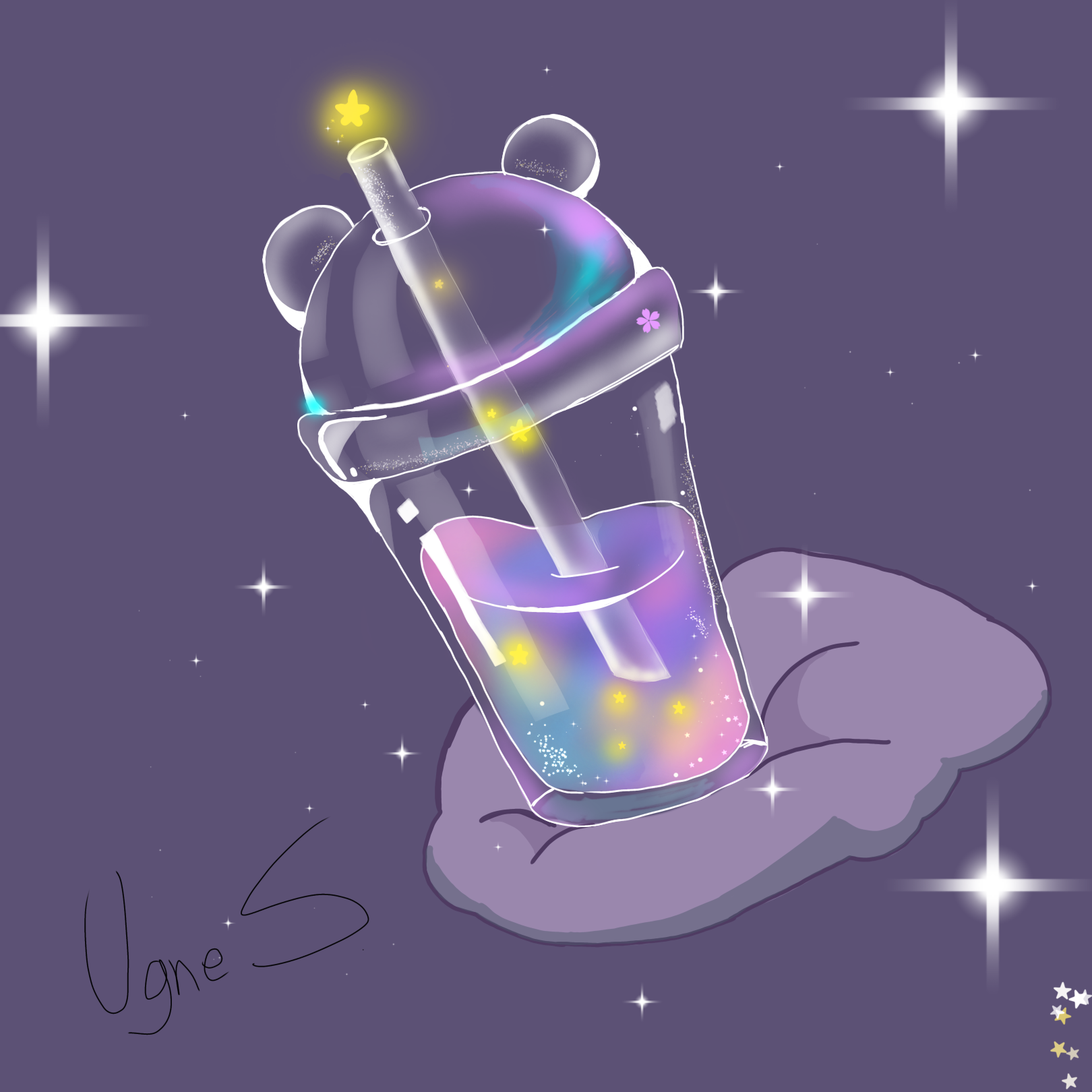 Cute drink 🍹 - ibisPaint
