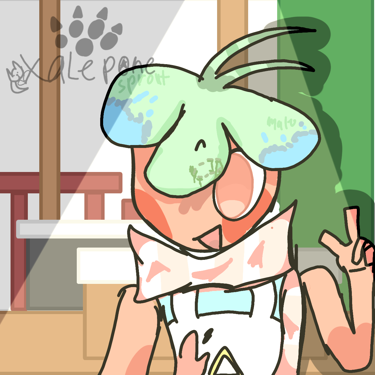 sprout but partnered with cosmo - ibisPaint