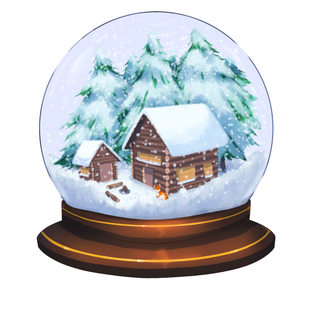 Winter Crystal Ball - ibisPaint