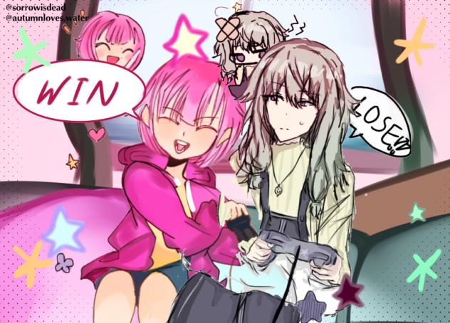 Emu x Nene (Collab) - ibisPaint