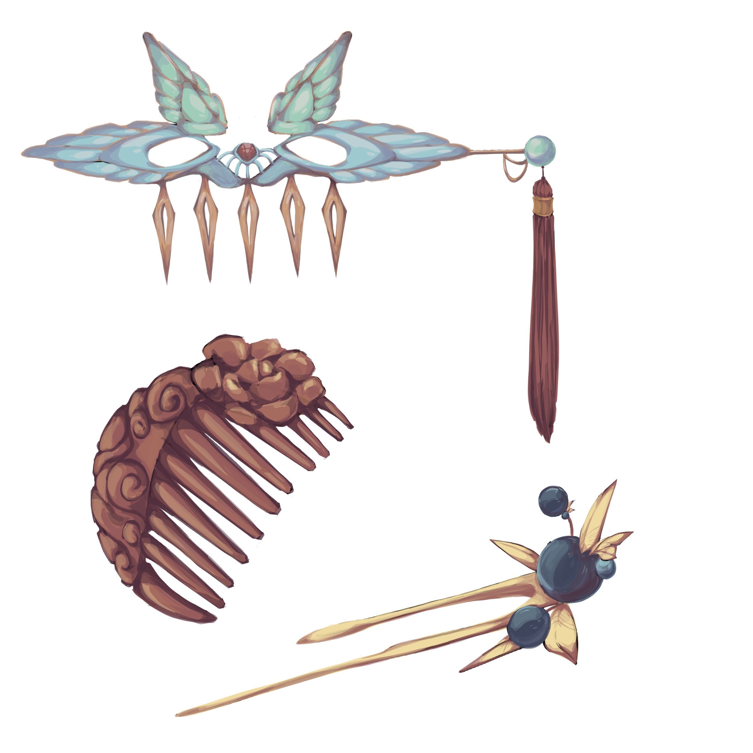 jewelry set - ibisPaint