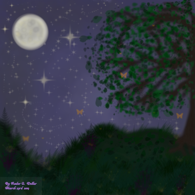 Moon Magic & Peace - ibisPaint