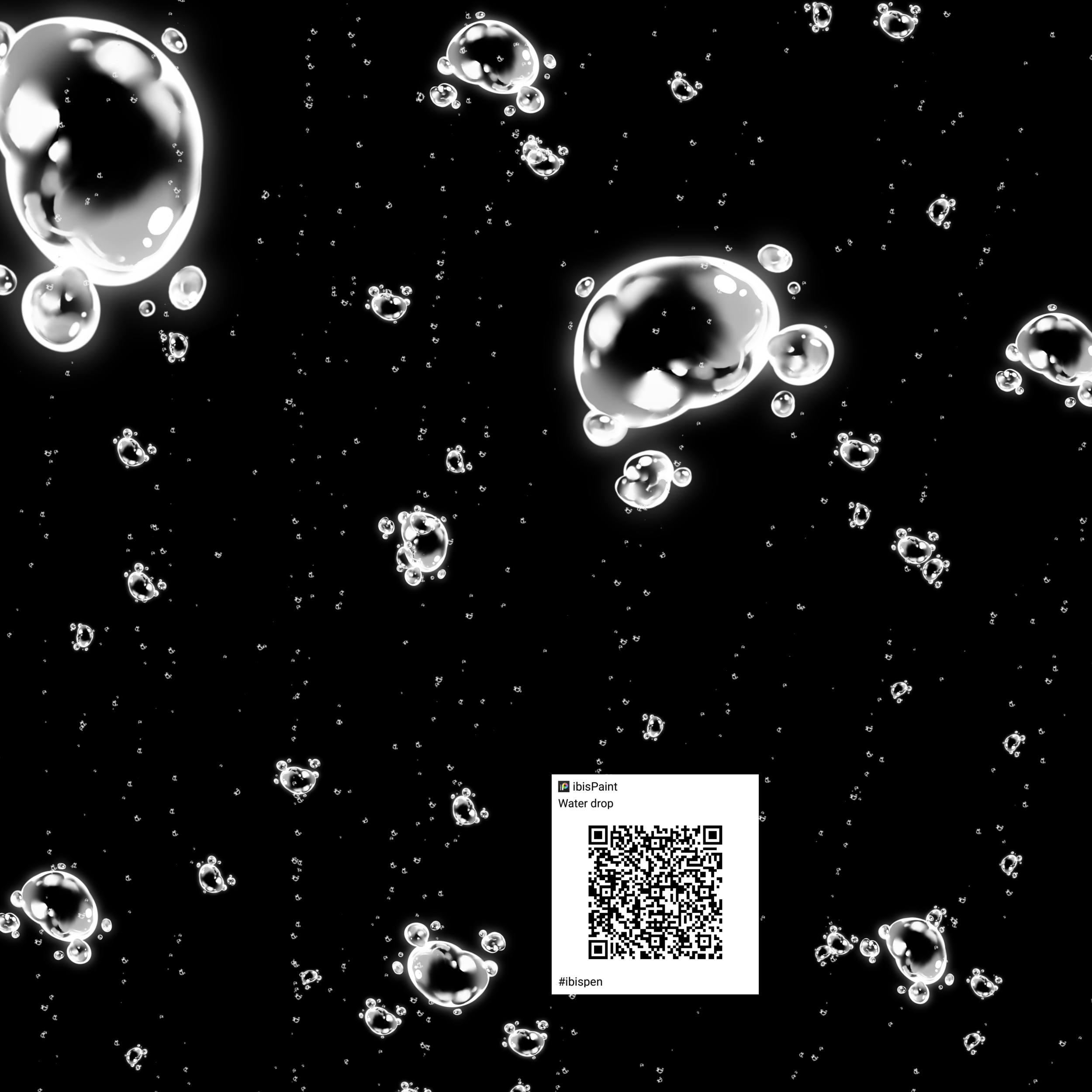 water drop brush (read description) - ibisPaint