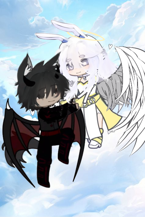 Zoe and Liño flying high - ibisPaint