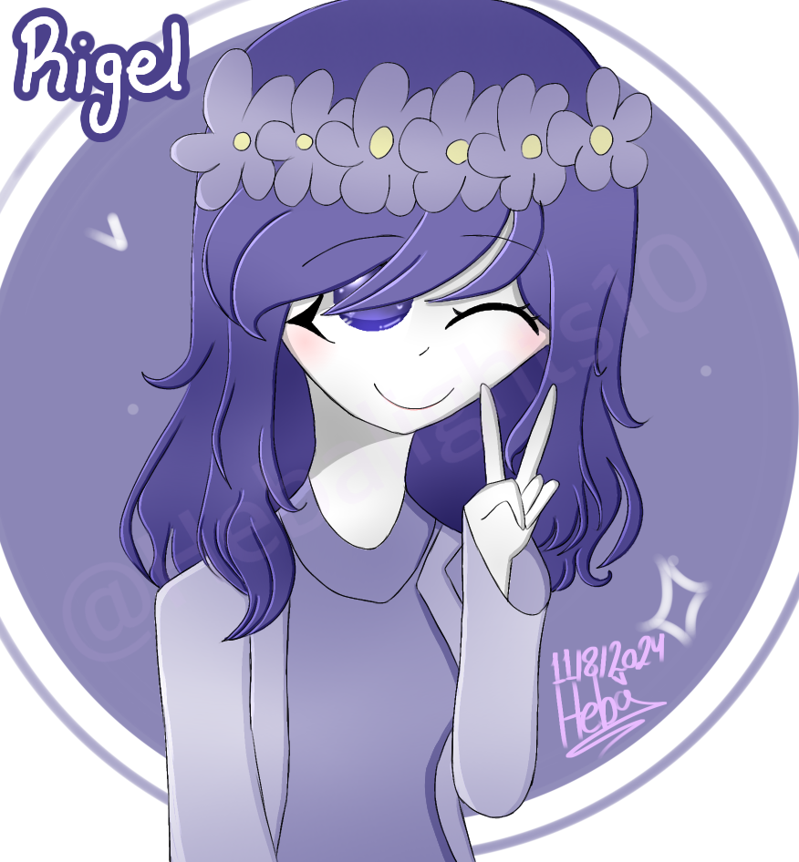 Rigel (fanart for Kanami-artz) - ibisPaint