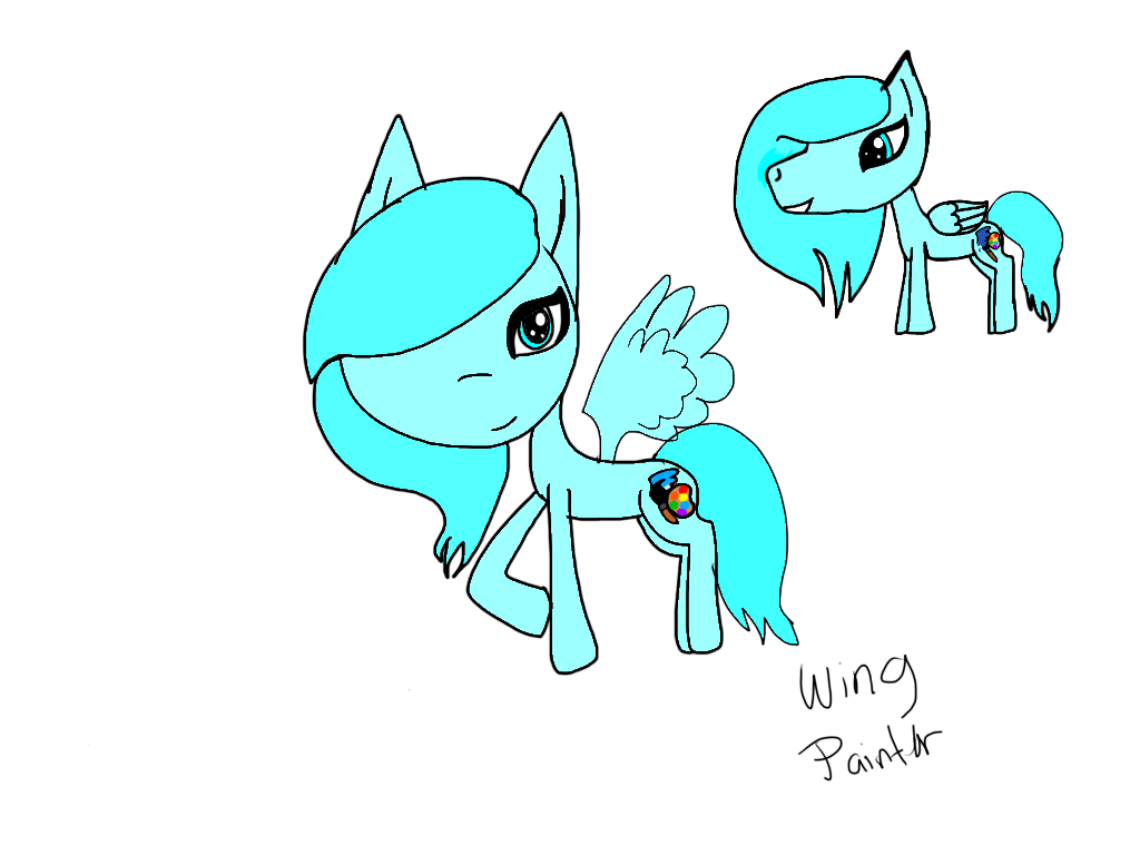my new oc wing painter - ibisPaint