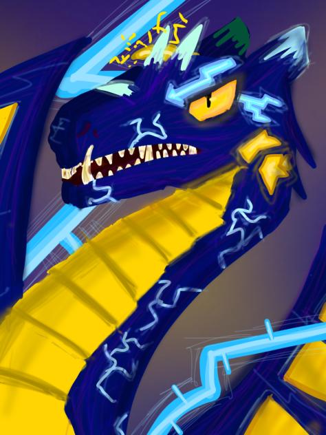 Lightning dragon - ibisPaint