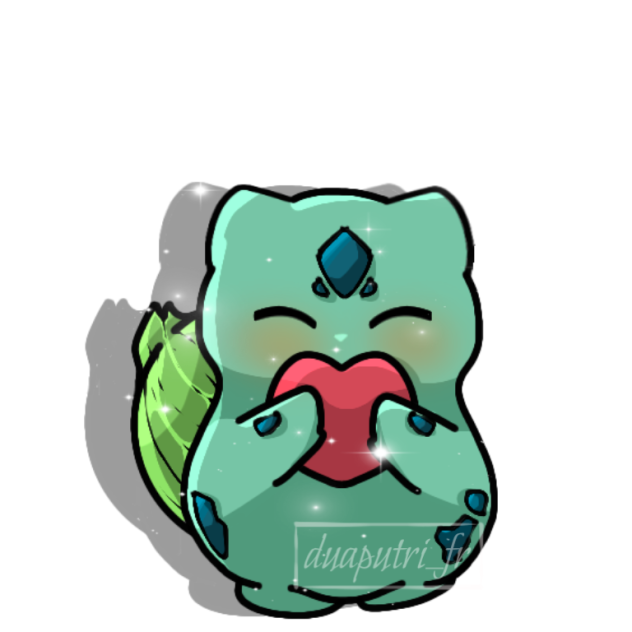 speed paint pokemon ''bulbasaur'' - ibisPaint