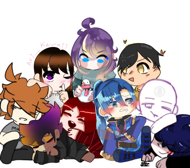 Dozing off collab! - ibisPaint