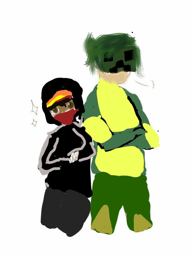 Ponk and sam - ibisPaint