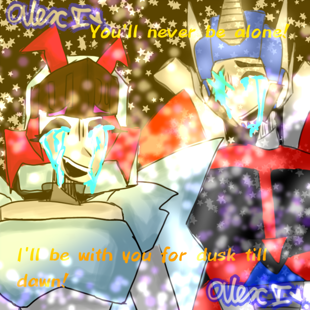 I'll be with you to dusk till dawn!..😔💔 - ibisPaint