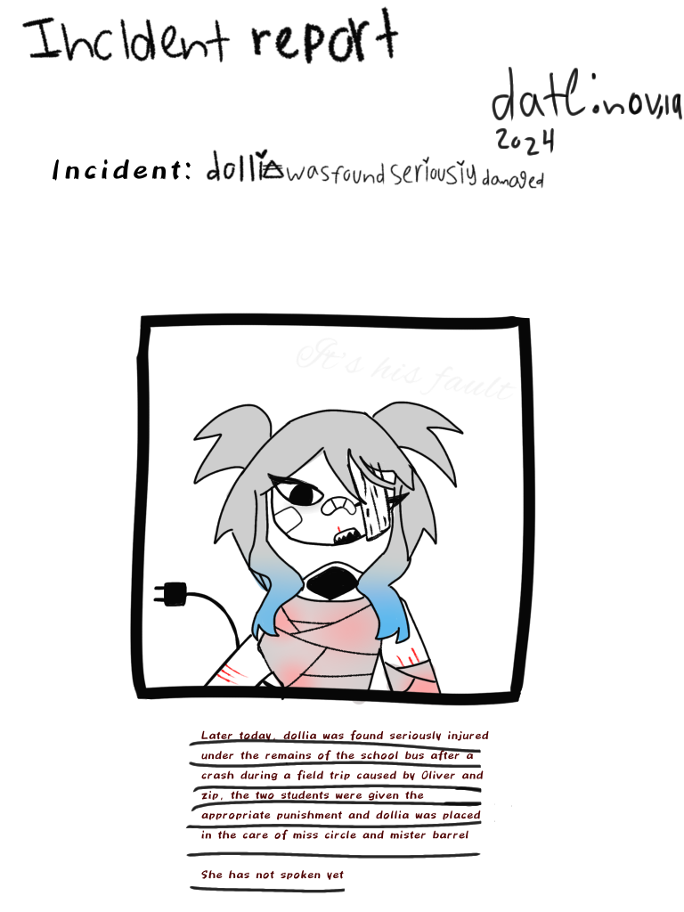 Dollia’s incident report - ibisPaint