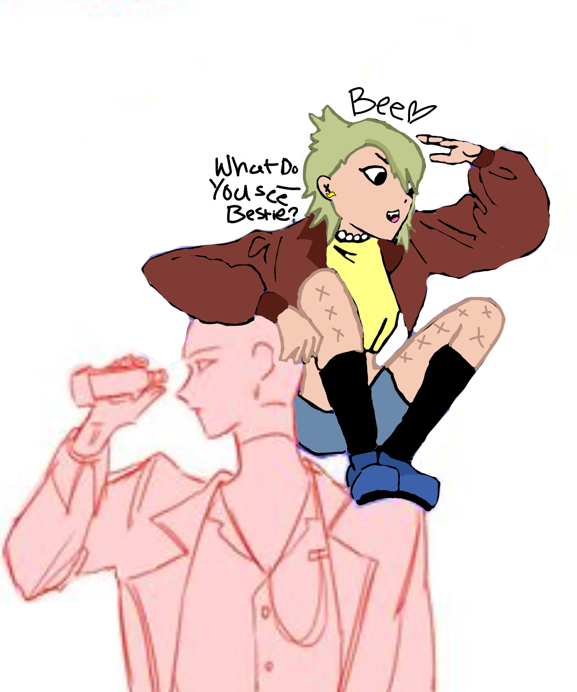 Collab with one of my ocs bee ! - ibisPaint