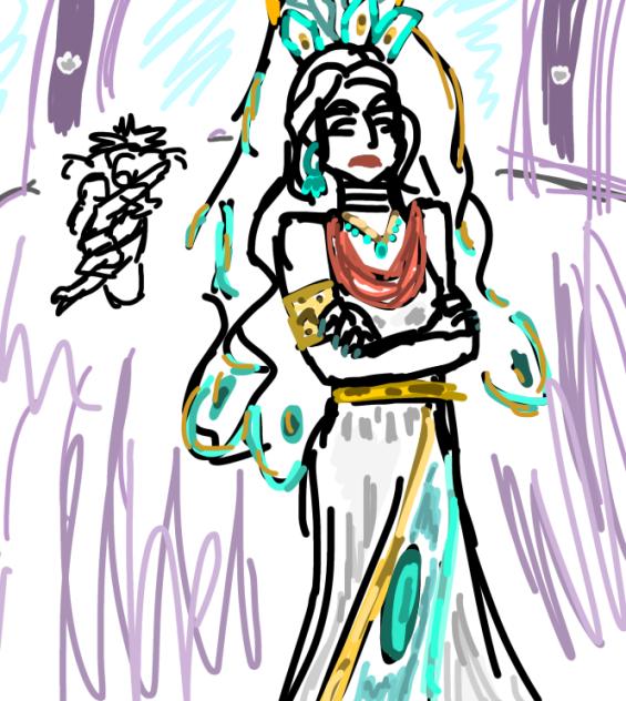 Uhm Hera, Behind you - ibisPaint