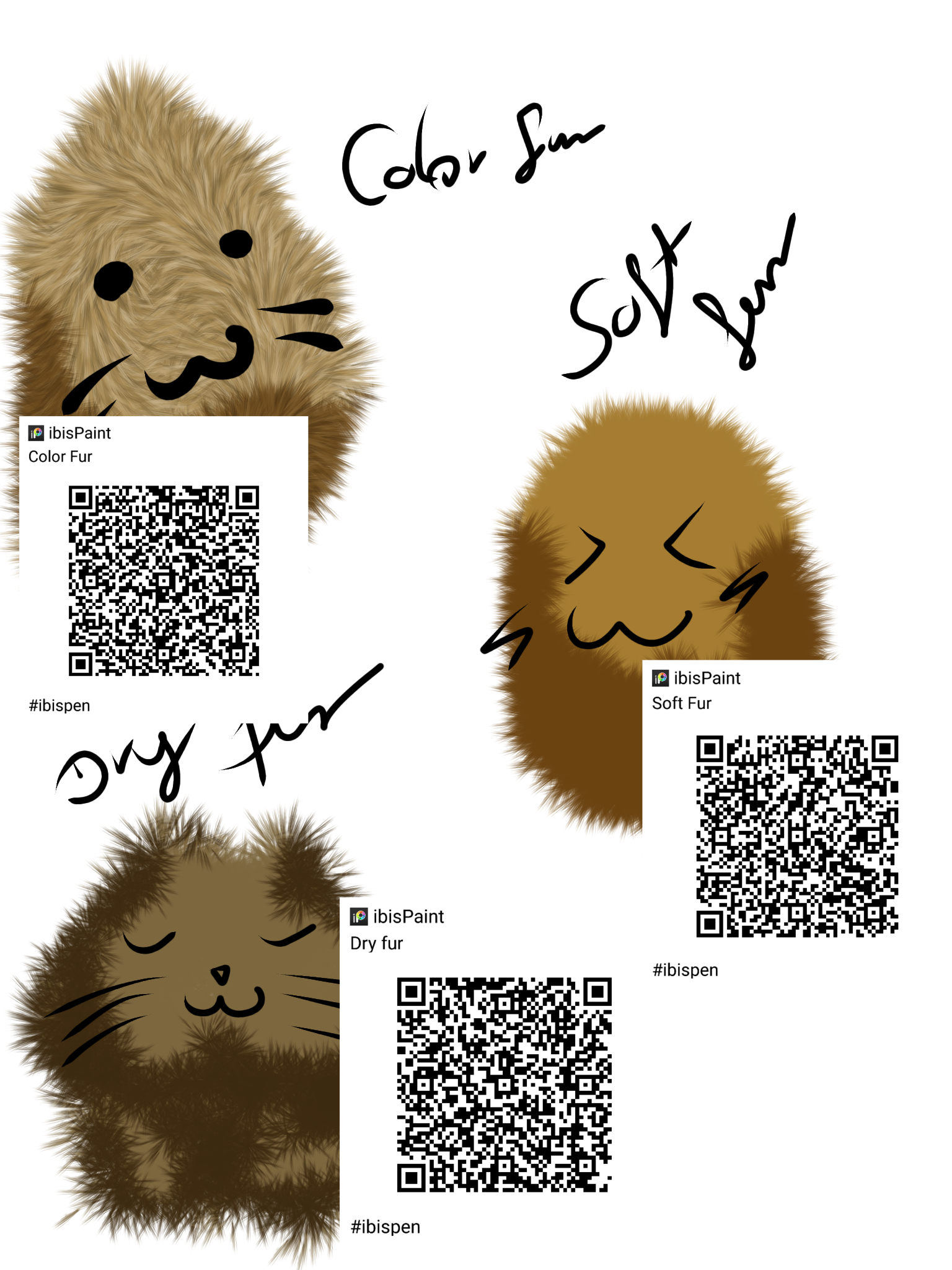 Fur pack - ibisPaint