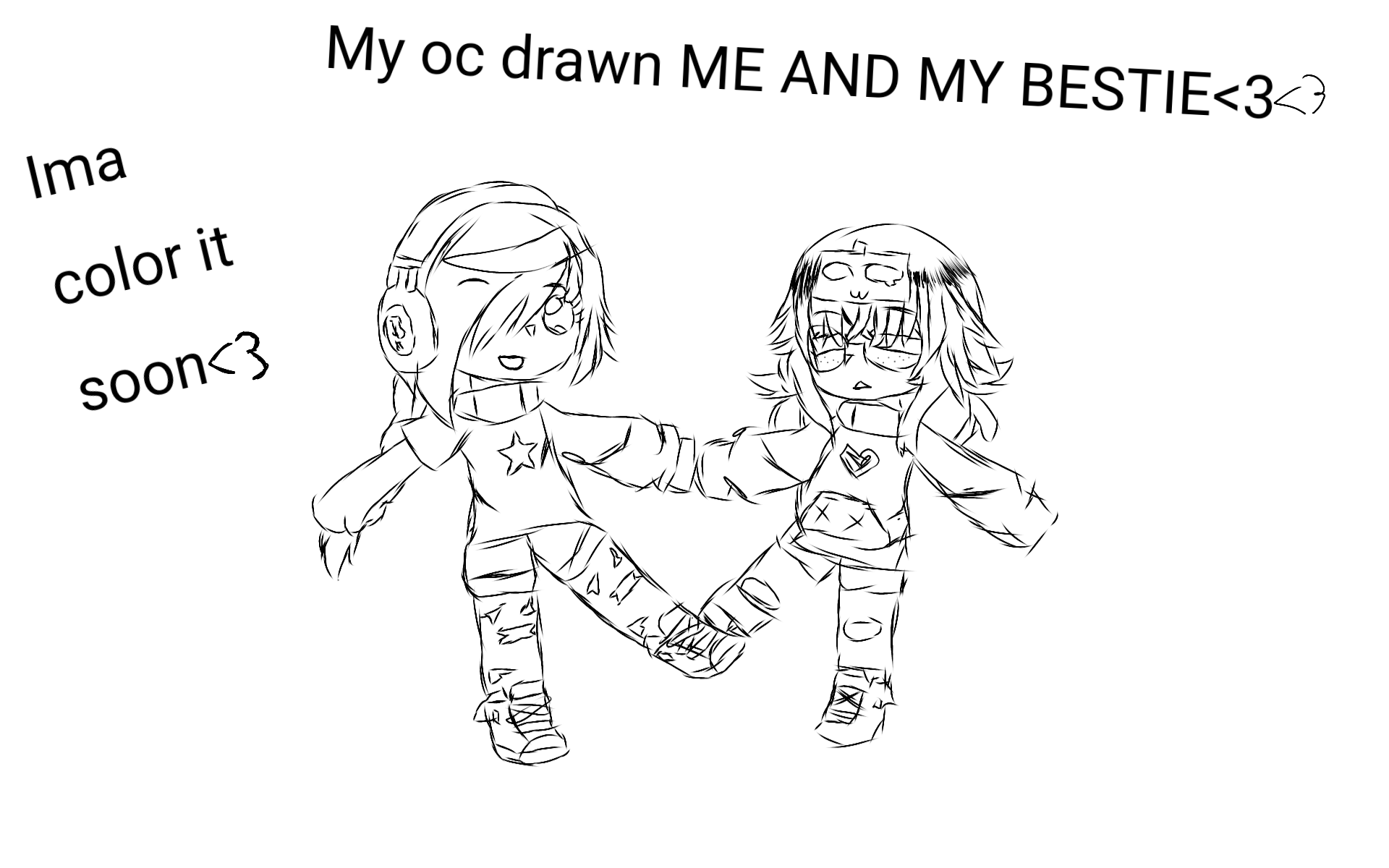 not traced it's my own oc so I can trace - ibisPaint