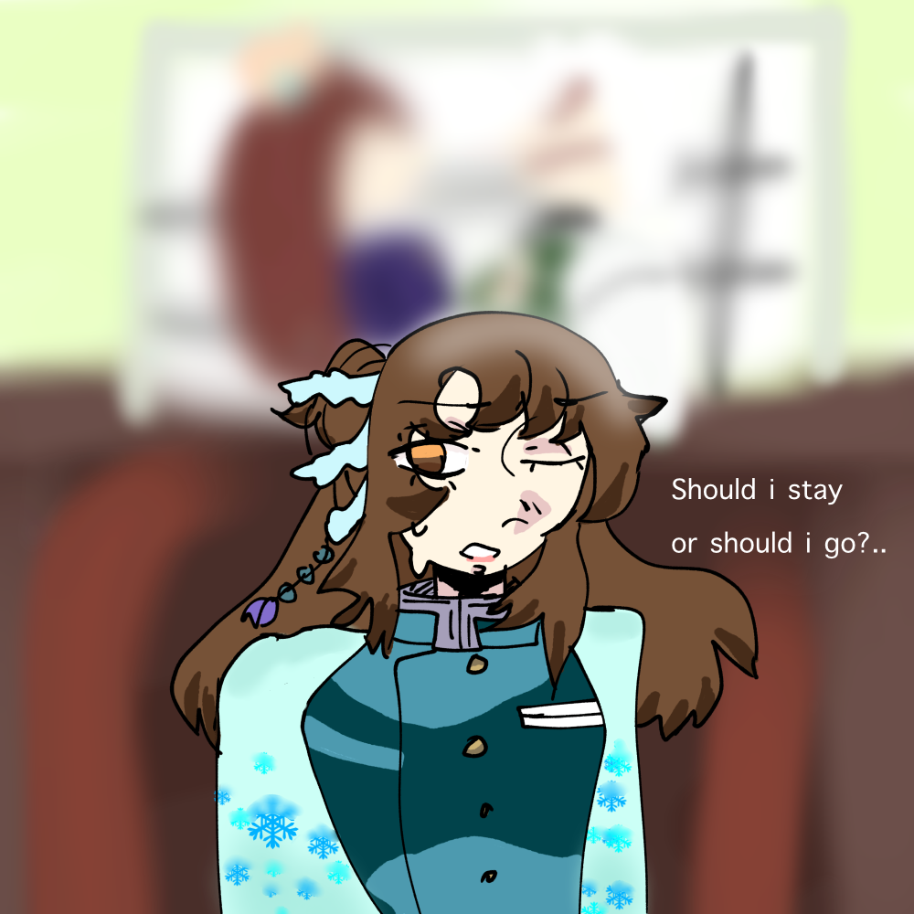 Someone save her. - ibisPaint