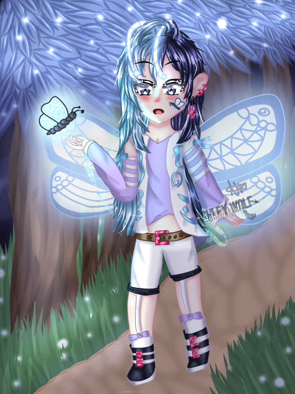 Butterfly Power (speededit) - ibisPaint