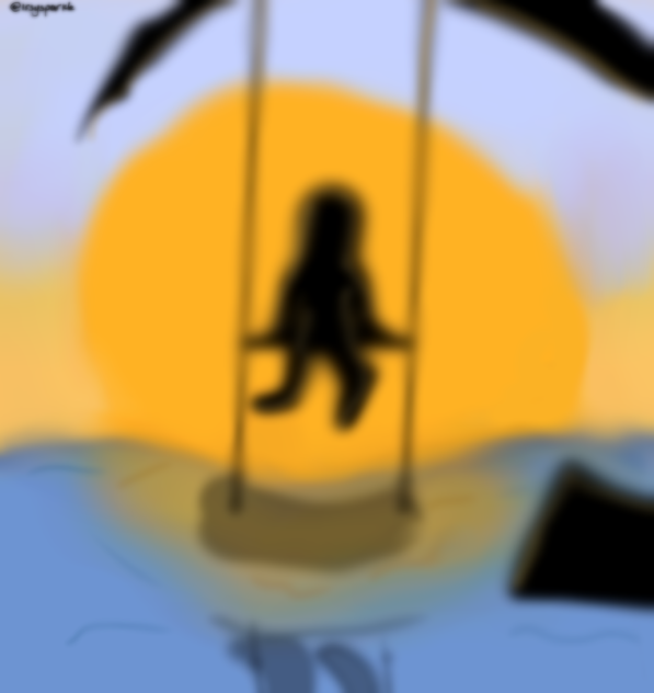 The sunset - ibisPaint