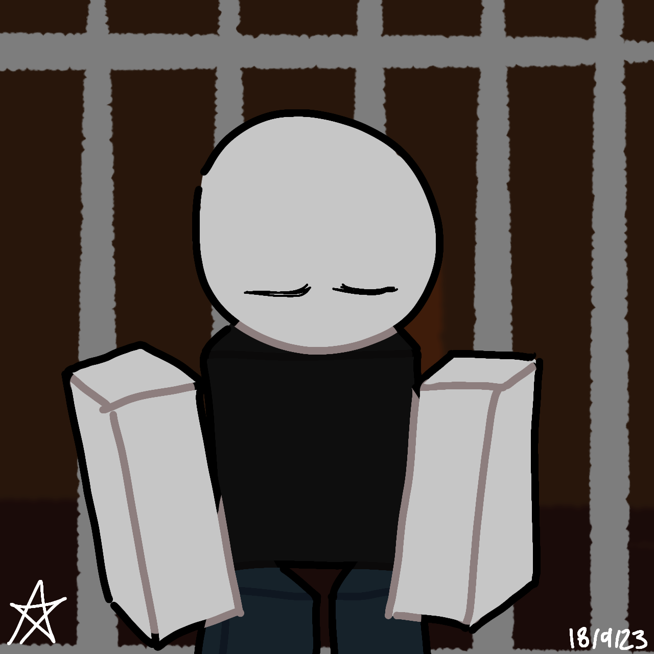 First Animation! (Billy from FAITHLESS) - ibisPaint