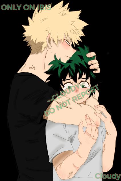 BakuDeku hugs[repost] - ibisPaint