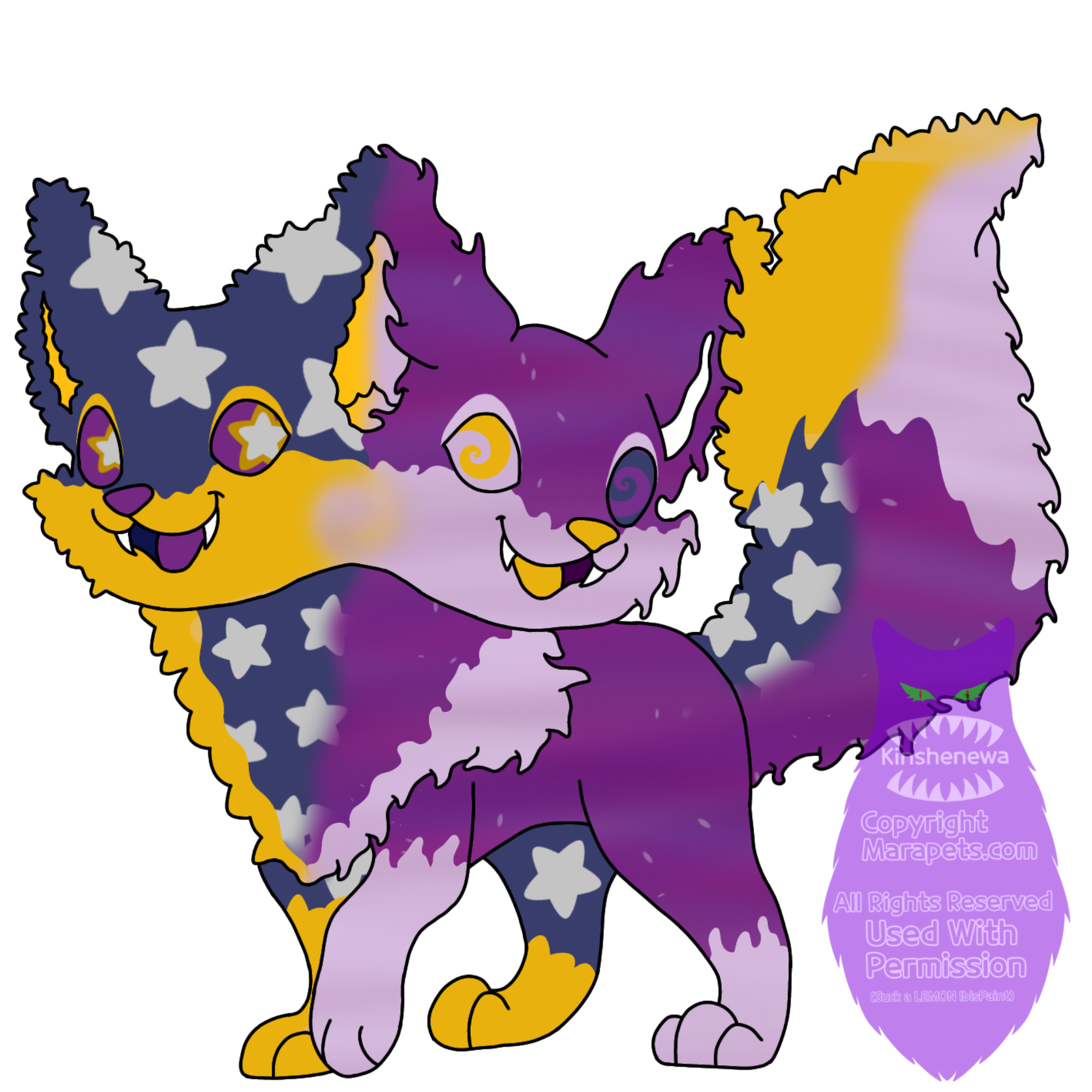 Starry Galaxy Fasoro Mash-up - ibisPaint