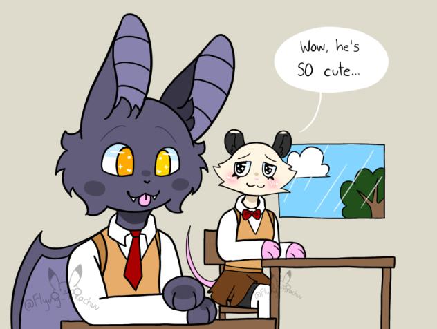 Wow, he’s so cute… - ibisPaint