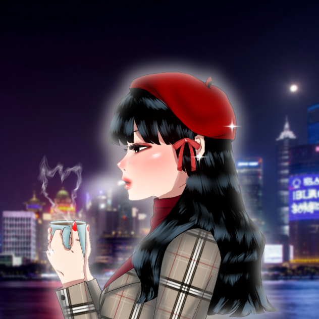 hot chocolate - ibisPaint