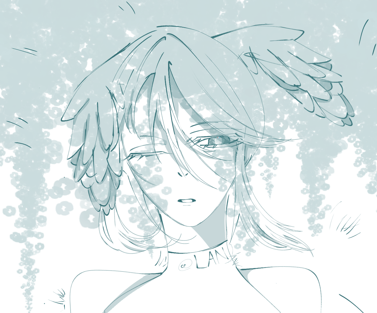 tán lá - ibisPaint