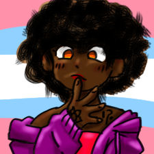 trans girl looking down at you - ibisPaint