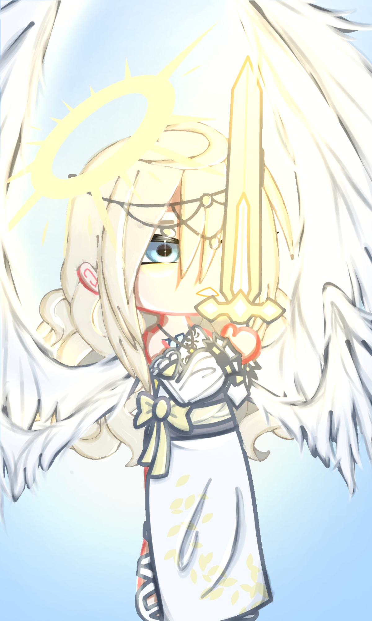 ♤Demon-like Judge of Fire-Uriel♧ - ibisPaint