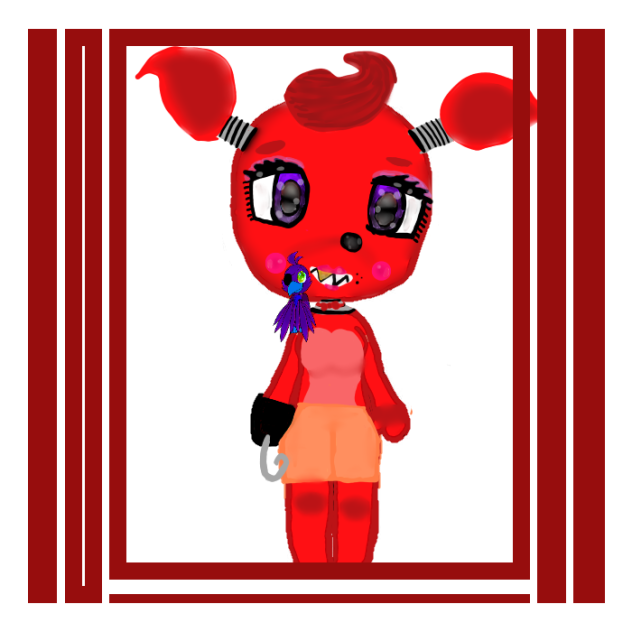 My fnaf oc foxxine - ibisPaint