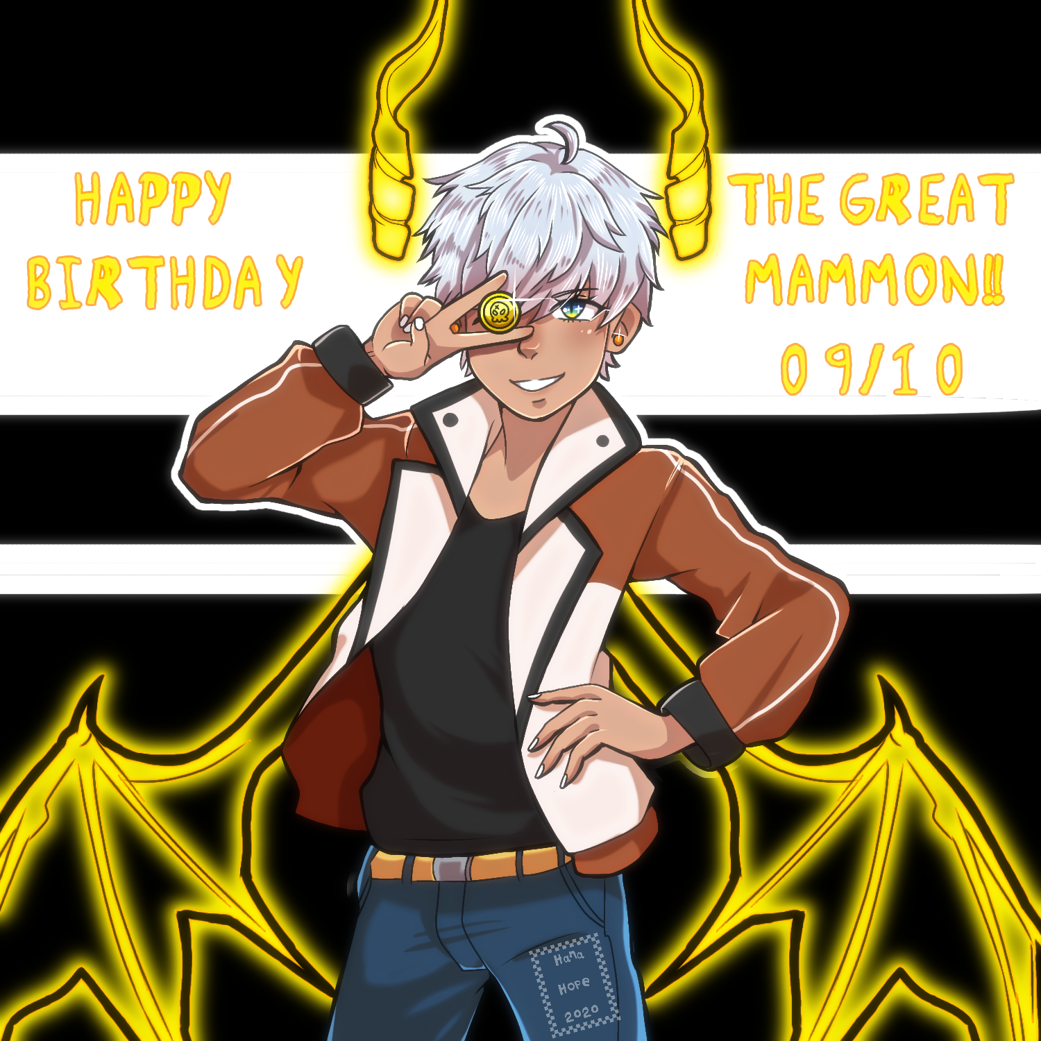 Happy Birthday Dear Mammon 792 - ibisPaint
