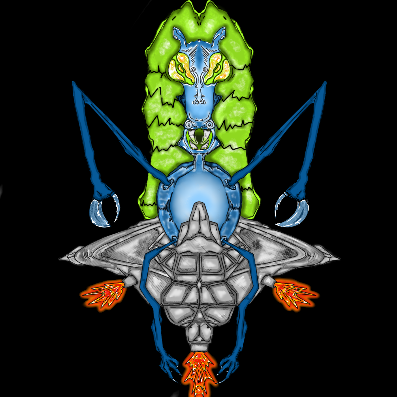 Alien Invasion - ibisPaint