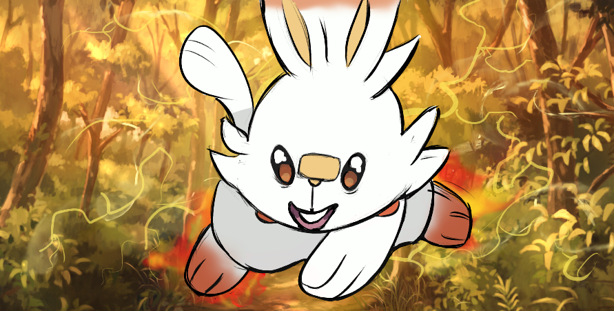 fanArt Scorbunny - ibisPaint