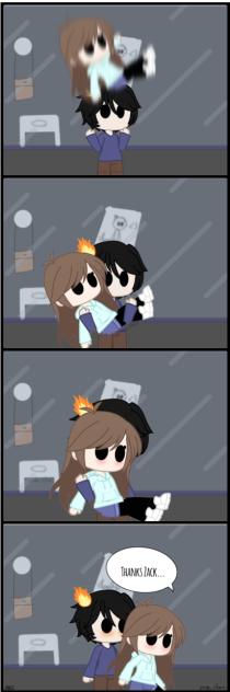 Falling (my first comic!) - ibisPaint