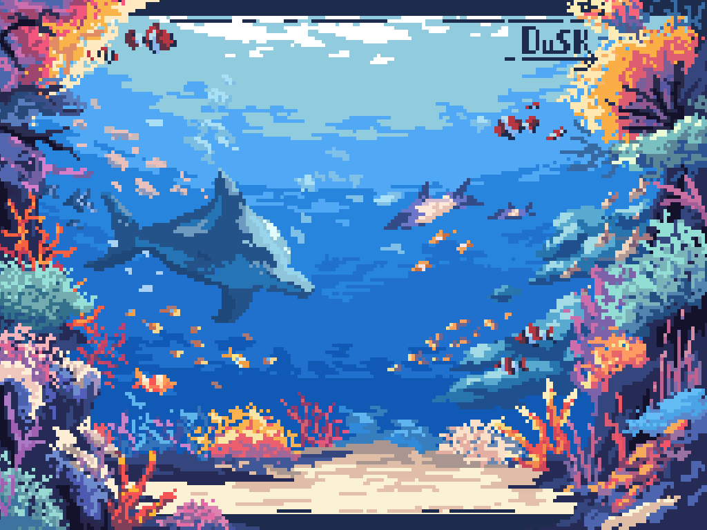 Pixel Reef - ibisPaint