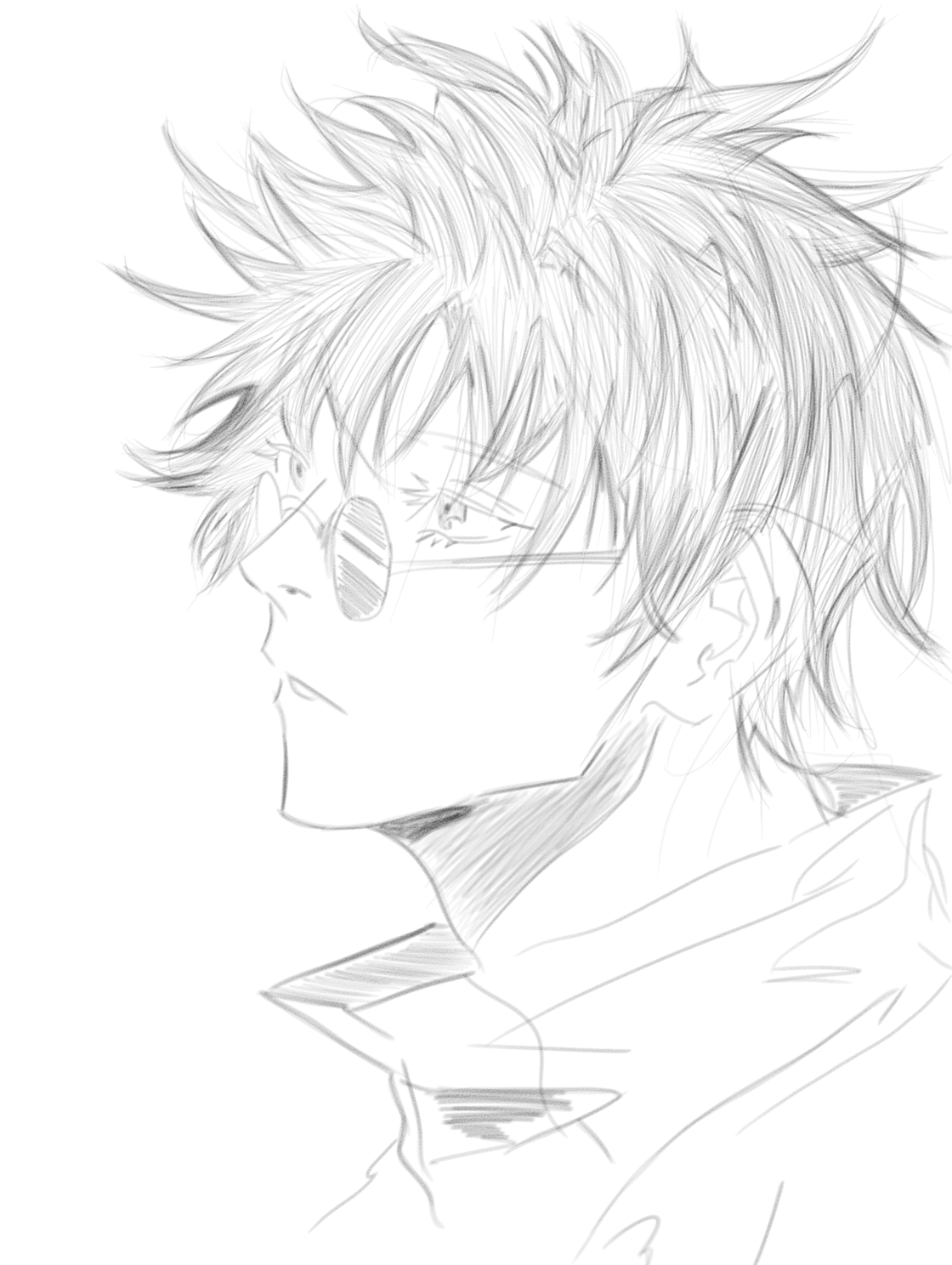 Gojo tracing - ibisPaint