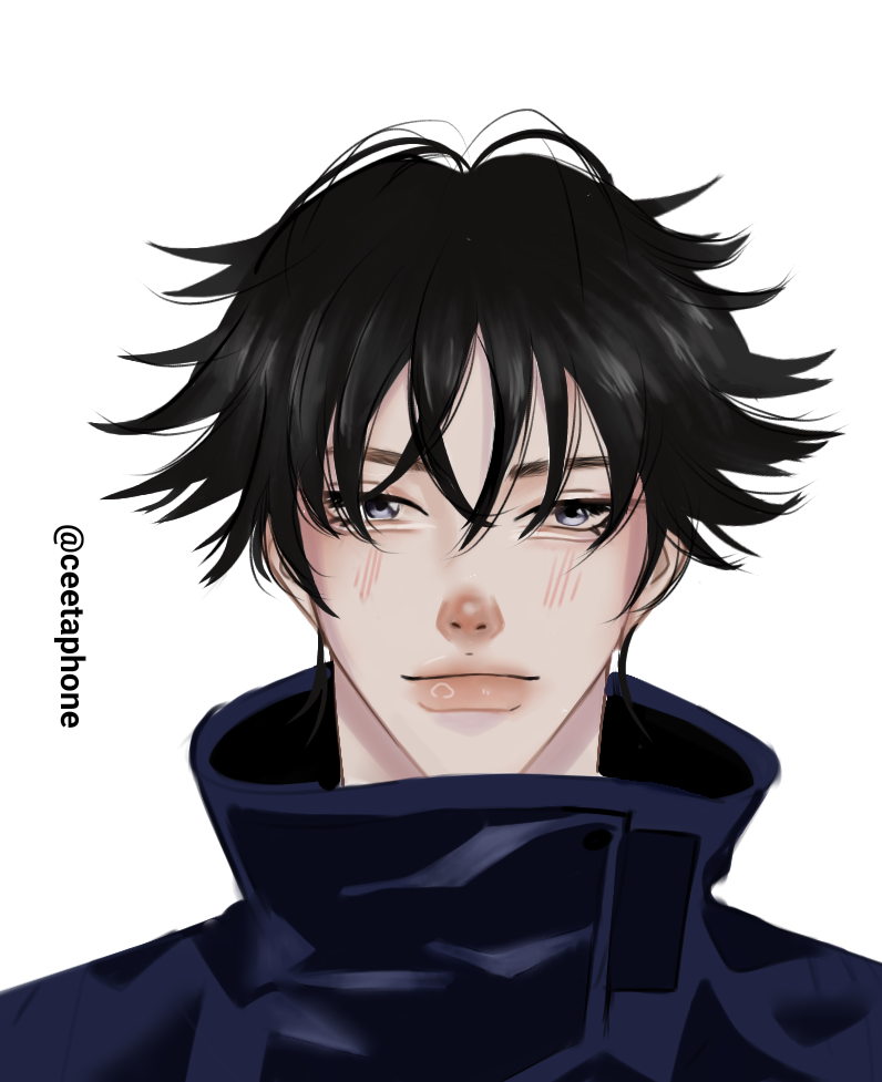 fanart for megumi from jujutsu kaisen - ibisPaint