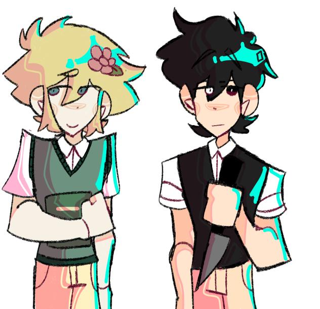 Basil and Sunny - ibisPaint