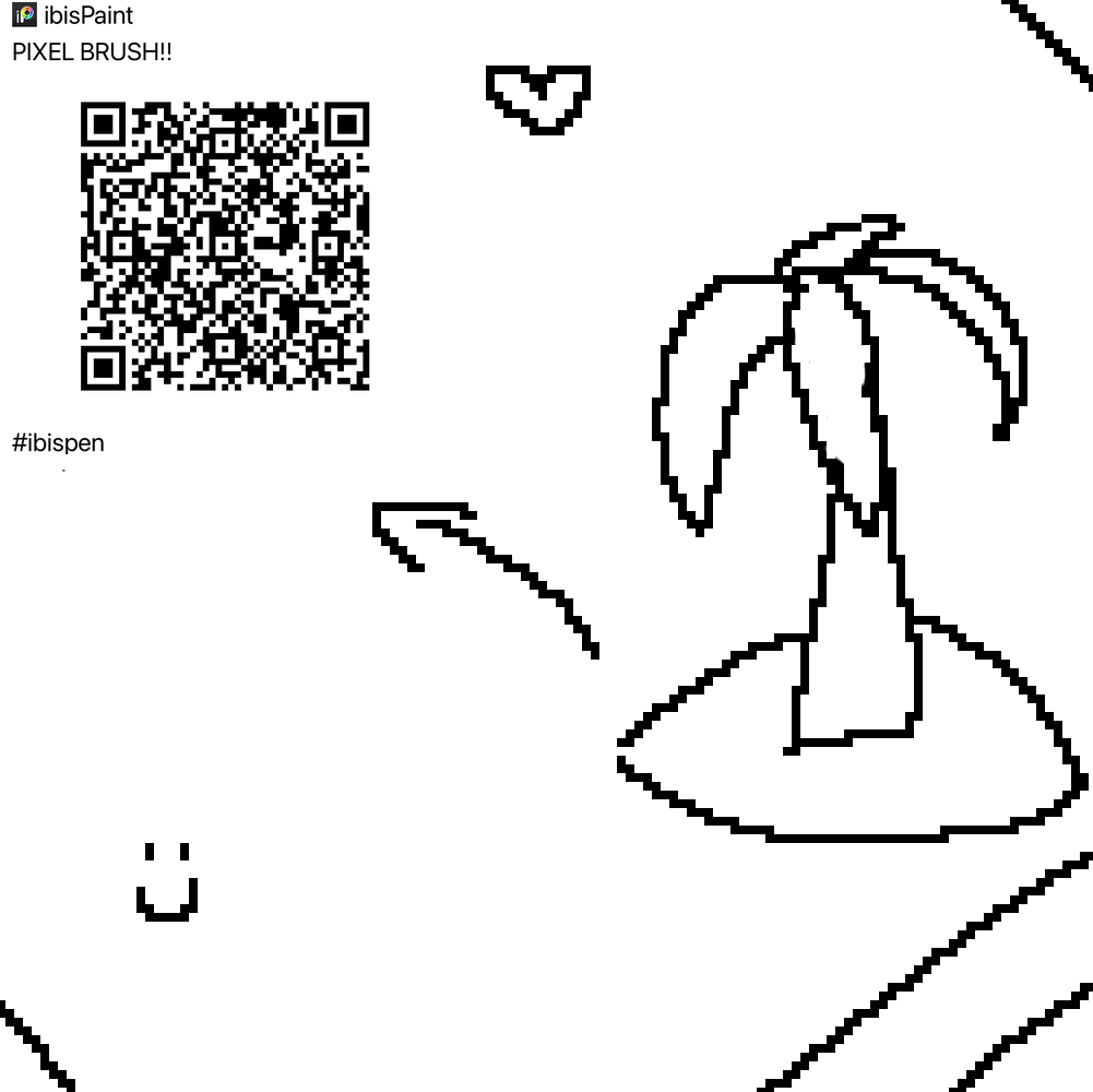 PIXEL BRUSH!!! - ibisPaint